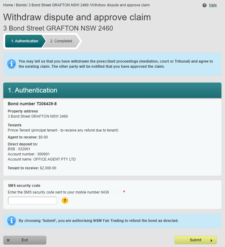 Help Detail - Manage Refund Claims