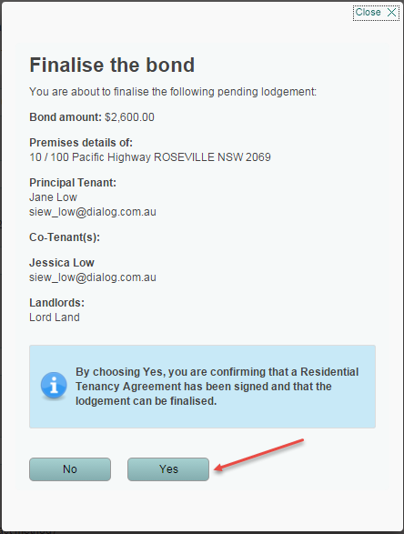 Help Detail - Manage Pending Lodgements