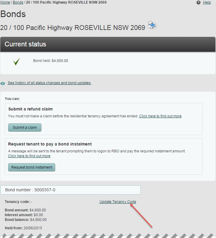 Help Detail - Manage Online Bonds
