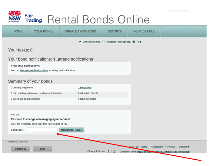 Help Detail - Manage Online Bonds