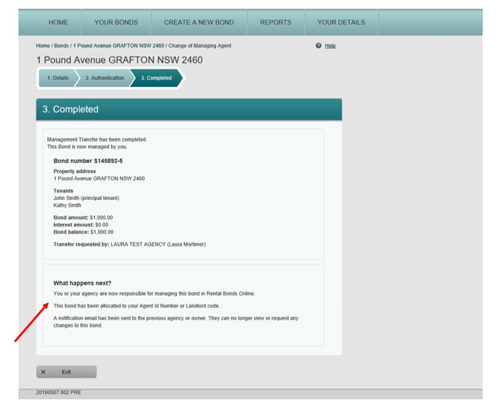Help Detail - Manage Online Bonds